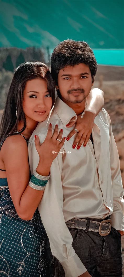 Vijay And Trisha Wallpapers Top Free Vijay And Trisha Backgrounds