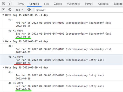 2022 03 27 1 day bug or my error in javascript in function toisostring stack overflow