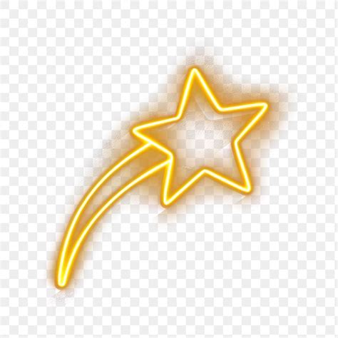 Png Neon Star Glowing Trail Free Png Rawpixel