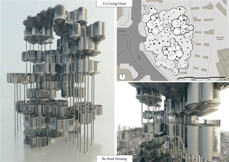 Architecture Project Translucent Glass Facades And Modular Green