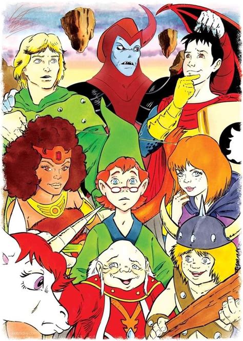 Dungeons And Dragons 80s Cartoons Dungeons And Dragons Cartoon