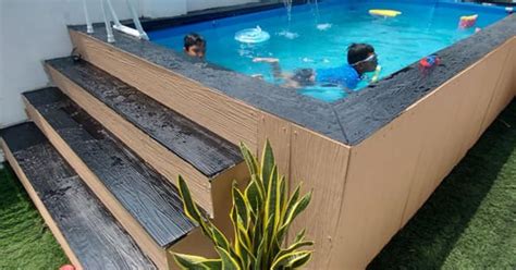 Diy Kolam Mandi Tepi Rumah 7 Hari Siap Setup Dengan Bajet Rm3k