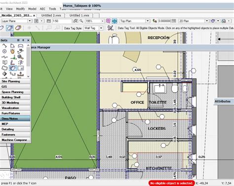 Wall Data Tag Issue Data Tags Vectorworks Community Board