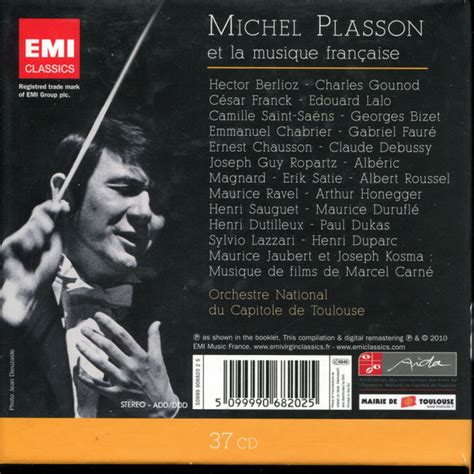 Michel Plasson Et La Musique Française Michel Plasson Orchestre National Du Capitole De