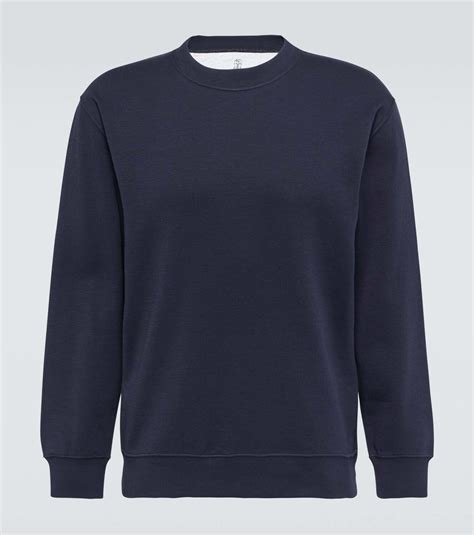 Brunello Cucinelli Cotton Blend Sweatshirt Brunello Cucinelli