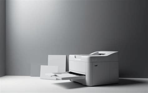 Premium Photo A Printer With The Word Printer On It