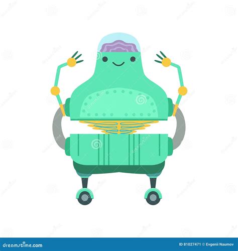 Robot Brain Royalty Free Stock Image 87448750