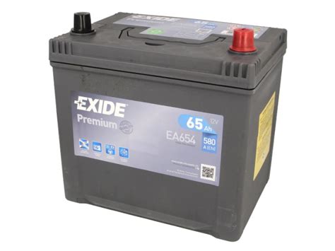 Acumulator EXIDE 12V 65Ah/580A PREMIUM EA654