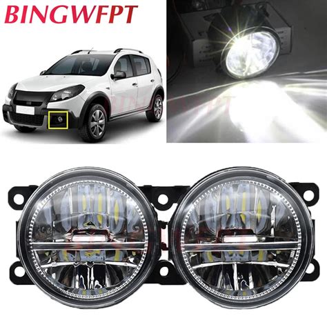 2 pçs/lote para renault sandero stepway hatchback 2008 2015 led luzes ...