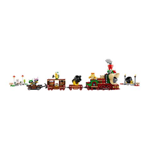 Купить конструктор LEGO 71437 Поезд Боузер-Экспресс в Минске