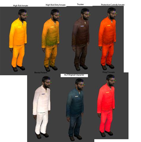 Inmates New Textures Image Crimewars Mod For Half Life 2 Moddb