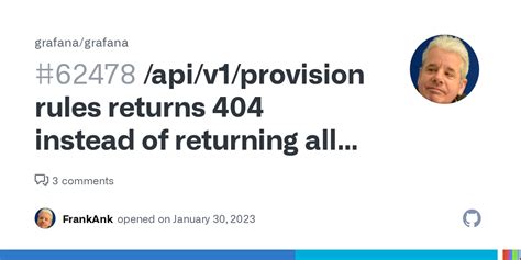 Apiv1provisioningalert Rules Returns 404 Instead Of Returning All Alertrules · Issue 62478