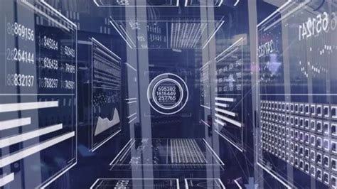 Animation Of Changing Numbers Loading B Stock Video Pond