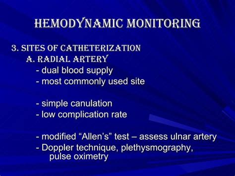 Physiologic Monitoring Ppt
