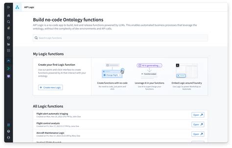 aip logic overview palantir