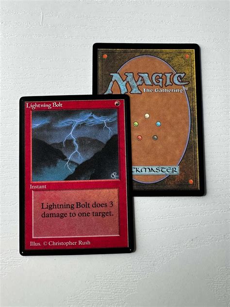 Lightning Bolt Beta Tolarian Library