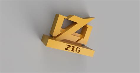 Zig Programming Language Logo By Jedisct1 Download Free Stl Model