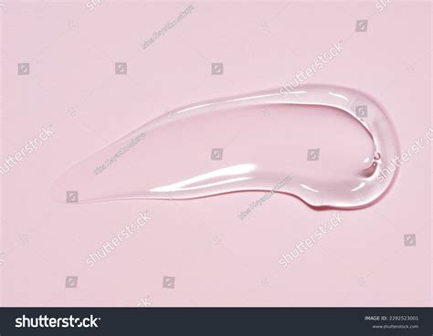 Gel Texture Swoosh Swatch Sample Cosmetics Stock Photo Shutterstock