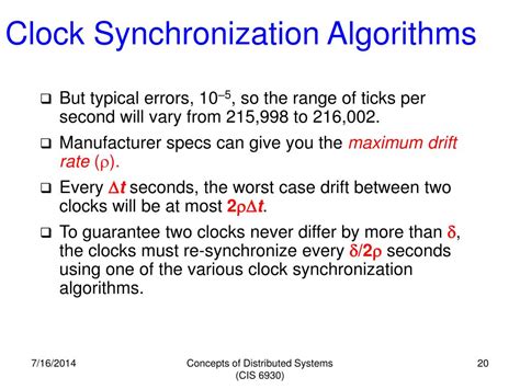 Ppt Federated Distributed Systems Concepts Of Distributed Systems 1