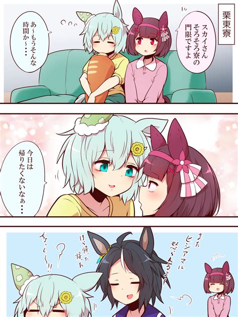 Seiun Sky Fuji Kiseki And Nishino Flower Umamusume Drawn By Yonedatomo Mizu Danbooru