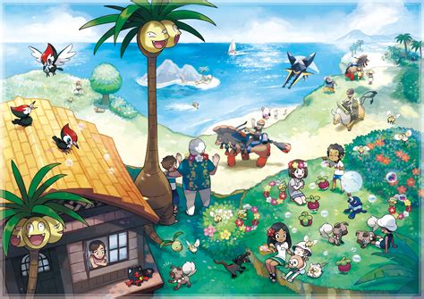 La Región De Alola Guía Pokémon Sol Y Luna Centro Pokémon
