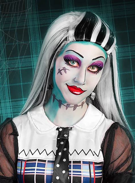 Monster High Frankie Stein Makeup Tutorial Saubhaya Makeup
