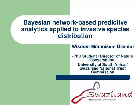 ppt bayesian network based predictive analytics applied to invasive