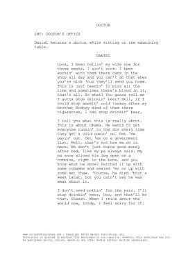 Older Male Actors Can Use This Comedic 1 To 2 Minute Monologue For