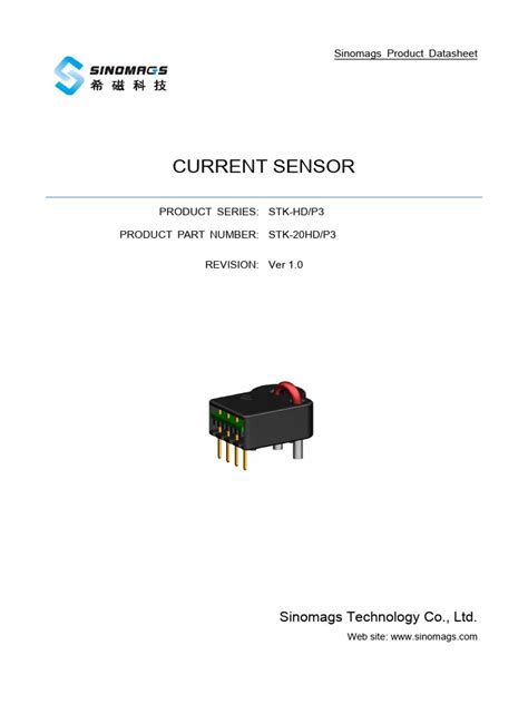 Current Sensor Pdf