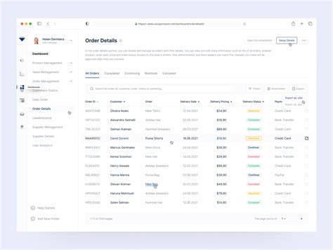 Full Guide Filter UI Design