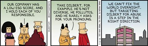 Dilbert Gets Canceled As Scott Adams Takes On Woke Esg Business Ratings