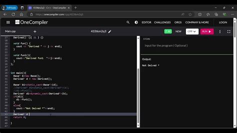 C Dynamiccast Cpp Cppcoding Cppcodingtips Programming Interview