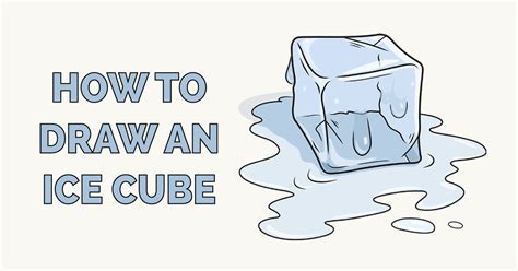 How To Draw Ice Cubes Easy Drawings Dibujos Faciles Dessins Images And Photos Finder