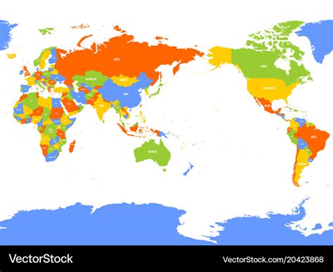Printable World Map Pacific Centered Printable Word Searches