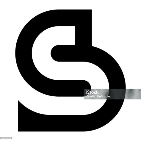 전문적인 혁신적인 이니셜 Sd 로고 및 Ds 로고 레터 Sd 또는 Ds 미니멀하고 우아한 모노그램 프리미엄 비즈니스 예술적 알파벳 기호 및 기호 0명에 대한 스톡 벡터 아트