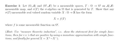 real analysis a question about measurable functions mathematics