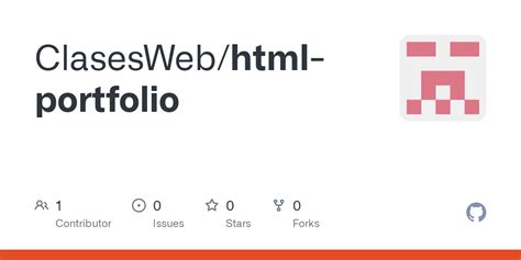 GitHub ClasesWeb Html Portfolio