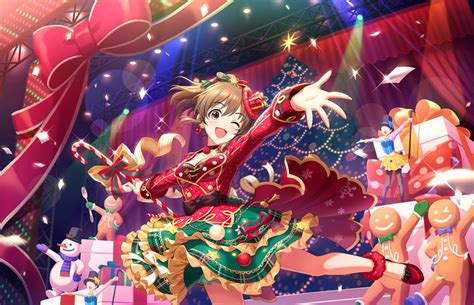 Safebooru Blush Brown Hair Dress Hori Yuuko Idolmaster Cinderella