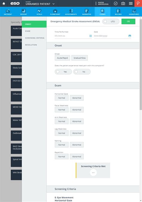 Emergency Medical Stroke Assessment Emsa