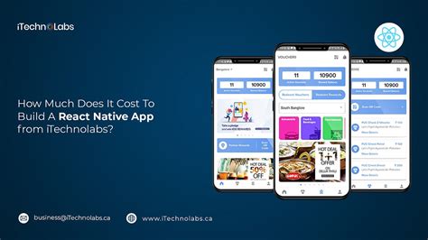 How Much Does It Cost To Build A React Native App From Itechnolabs