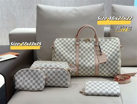 Lv Speedy Three Piece Combination Set Fashionzone