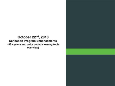 5s Presentation Pptx