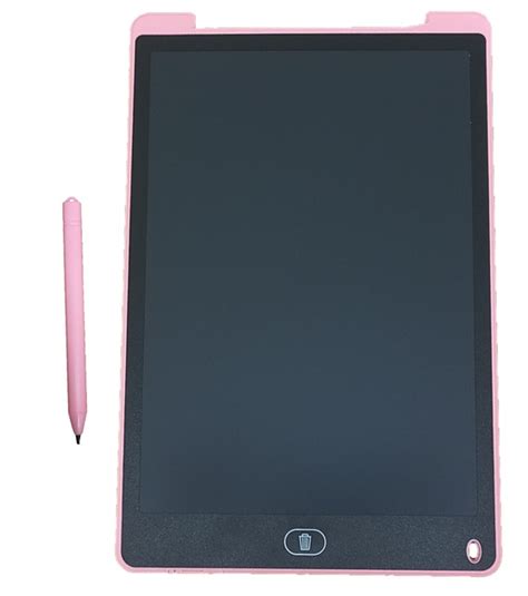 Графический планшет для рисования Lcd Writing Tablet 12 дюймов розовый фото отзывы