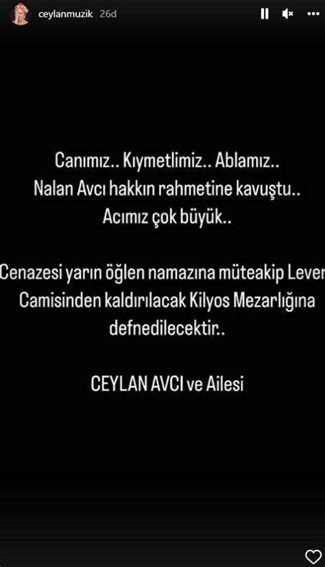 Ceylan Avcının Acı Günü Magazin Haberleri