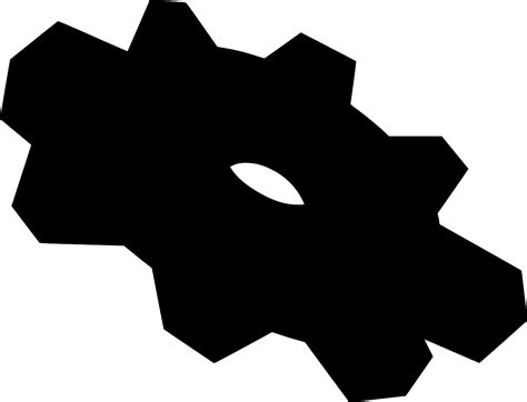 SVG 기어 장부 바퀴 무료 SVG 이미지 및 아이콘 SVG Silh