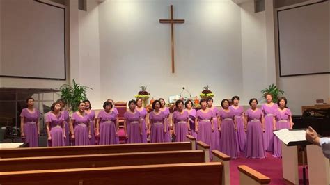 사모합창단 성탄절 찬양 크리스마스에는 축복을 마리아의 아기 예수 Youtube