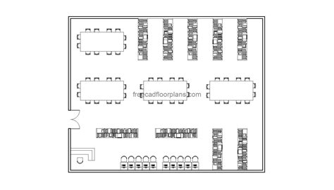 Small Library Free Cad Drawings