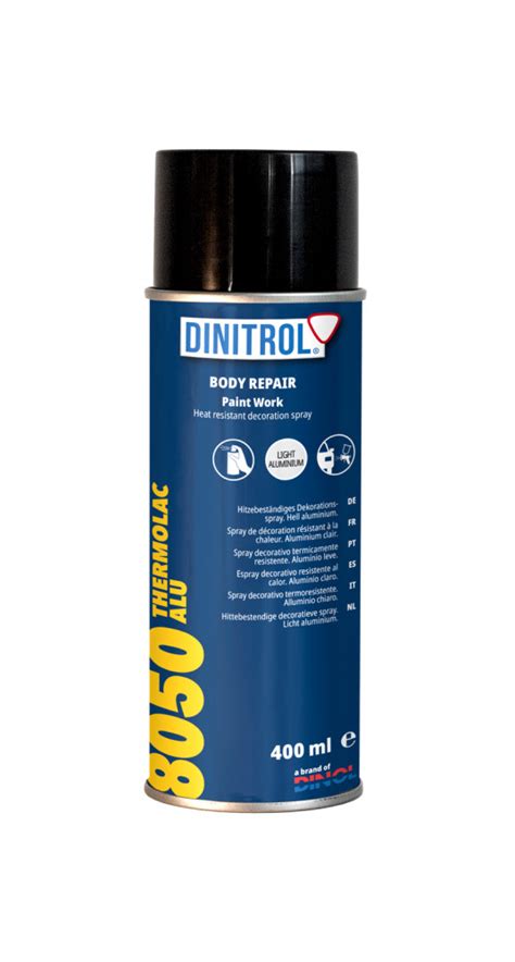 Alumínium spray DINITROL 8050 400 ml - Alvázvédő, üregvédő,