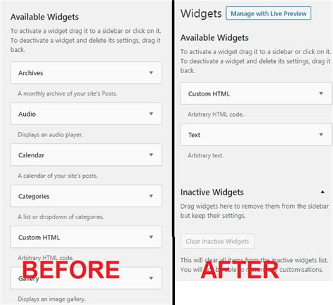 WordPress म Widgets Disable कस कर IN HINDI HELP