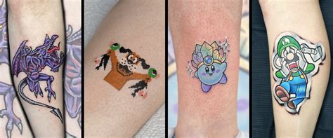 Nintendo Tattoo Ideas